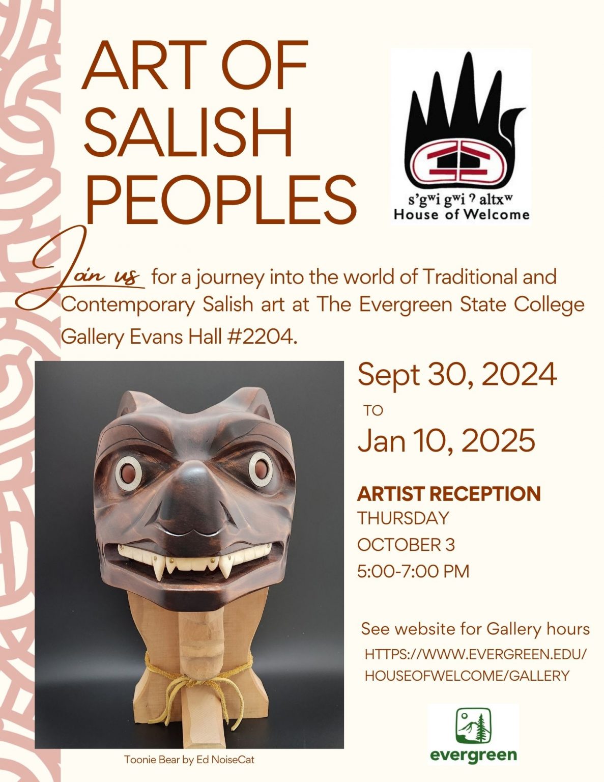 Events from September 30, 2024 – March 16, 2024 – OLY ARTS